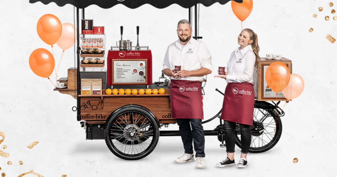 Coffee-Bike anniversary: 15 years of franchise success and experience